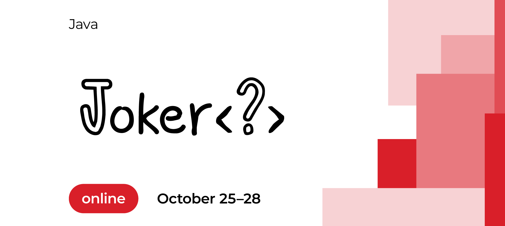 Joker 2021. International Java conference.